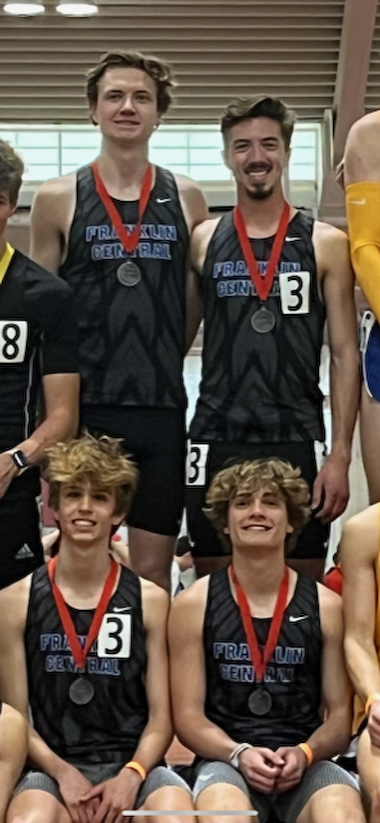 Flashes 4x800 Places 2nd at Indoor State - Franklin Central High School ...
