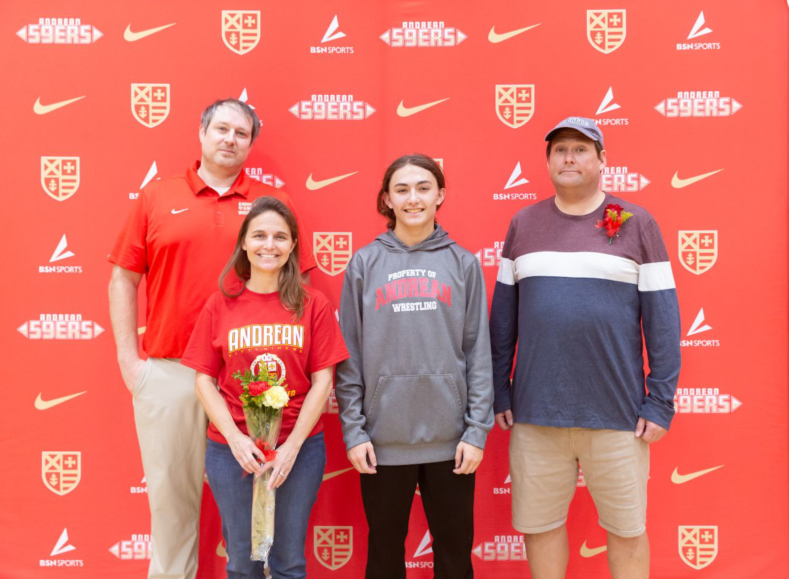 Wrestling Senior Night - Andrean High School